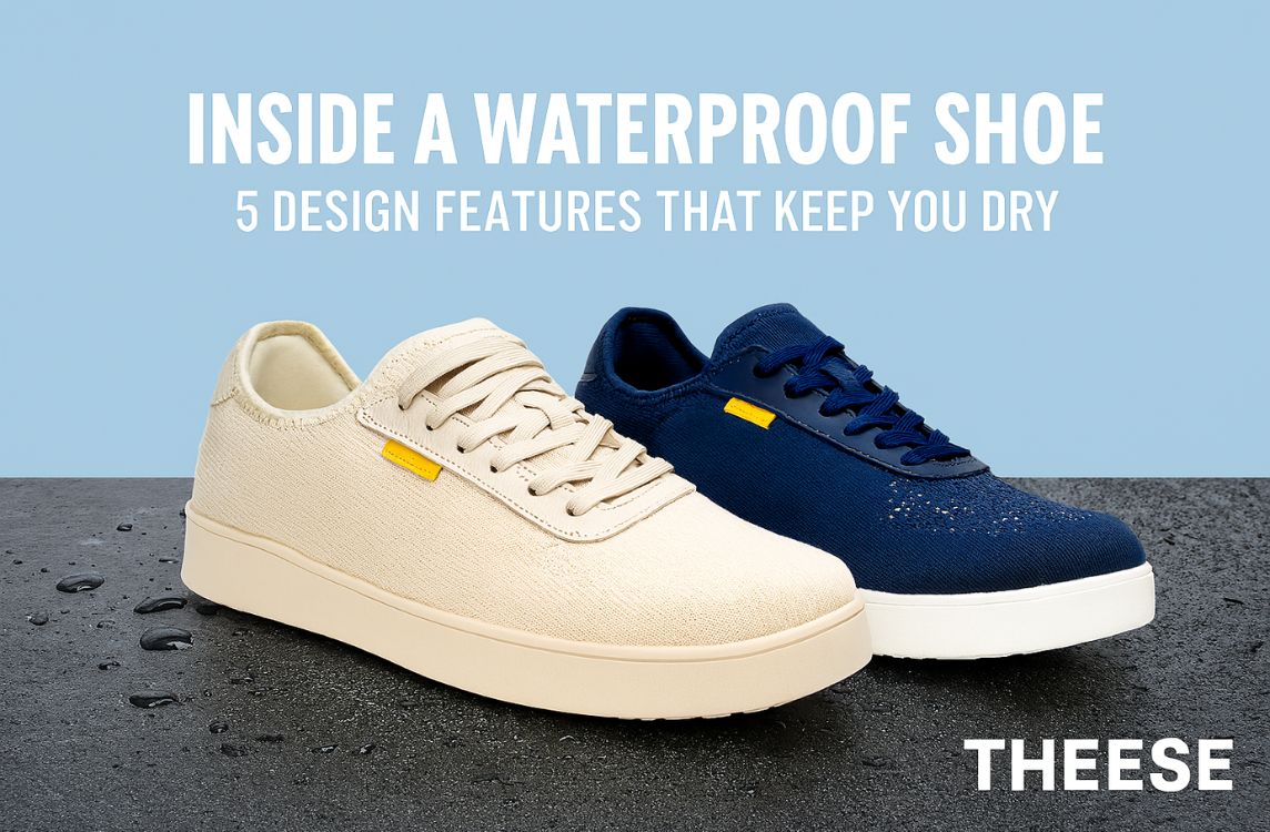 Inside a Waterproof Shoe: 5 Design Features That Keep You Dry – THEESE