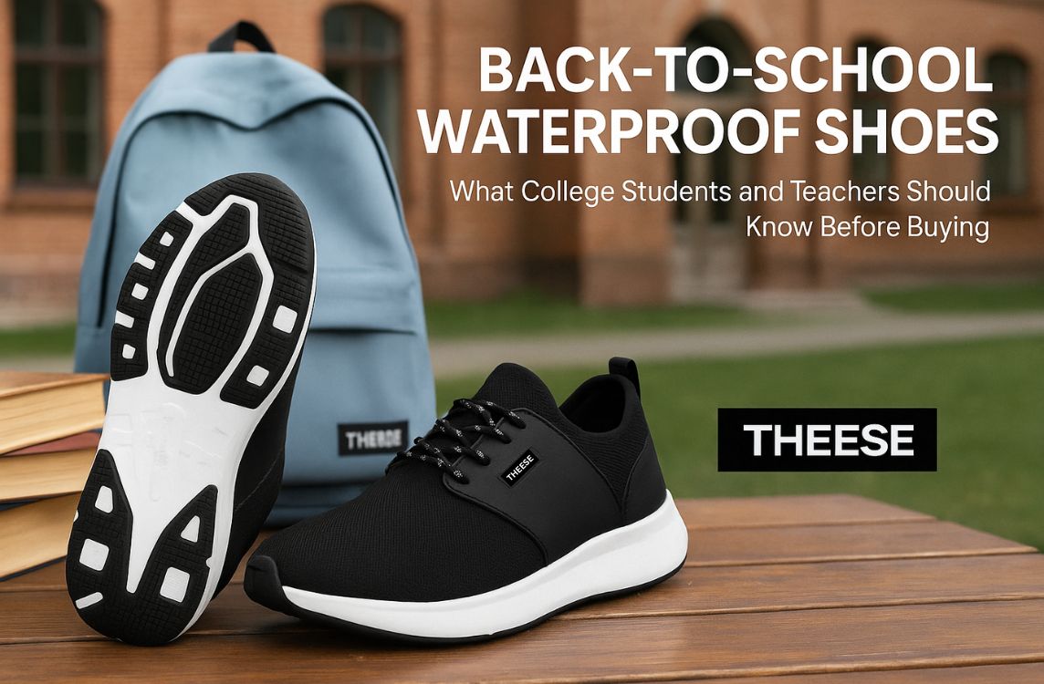 Best Waterproof Shoes for College & Teachers | THEESE