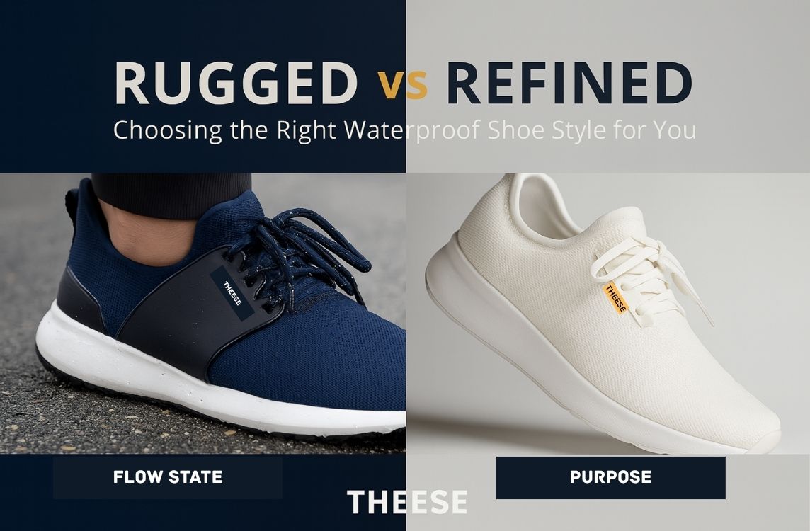 Rugged vs. Refined Waterproof Shoes | Find Your Fit – THEESE