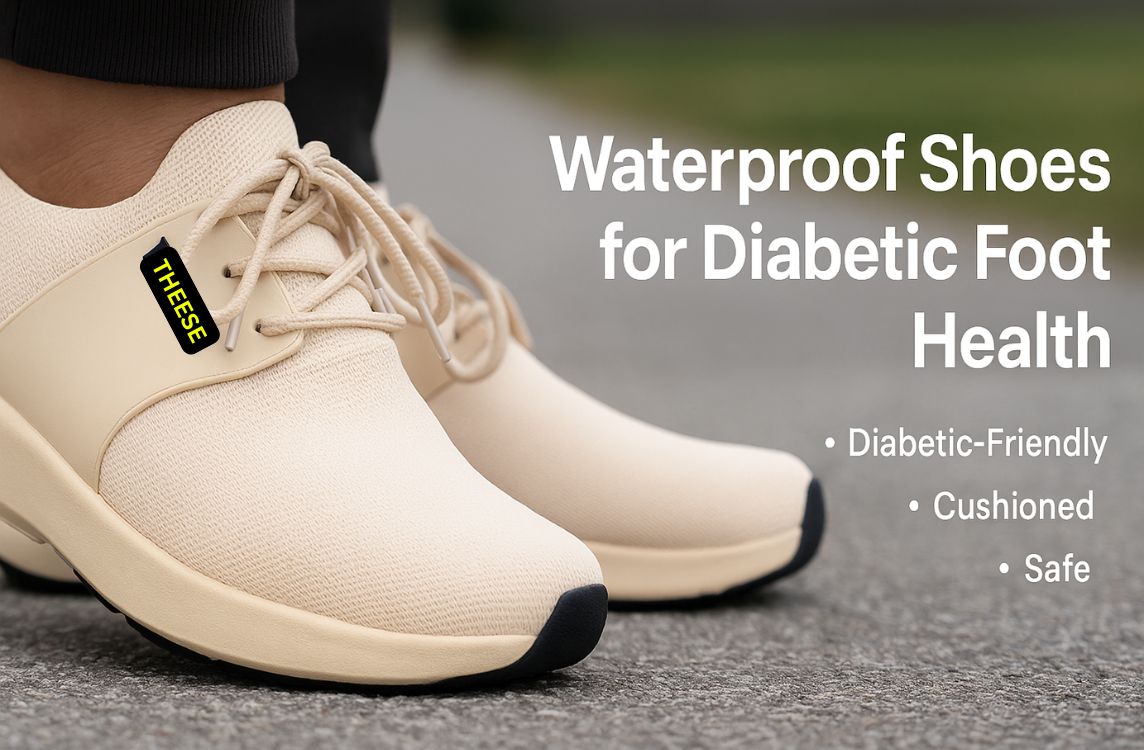 Waterproof Shoes for Diabetic Foot Health | THEESE Footwear