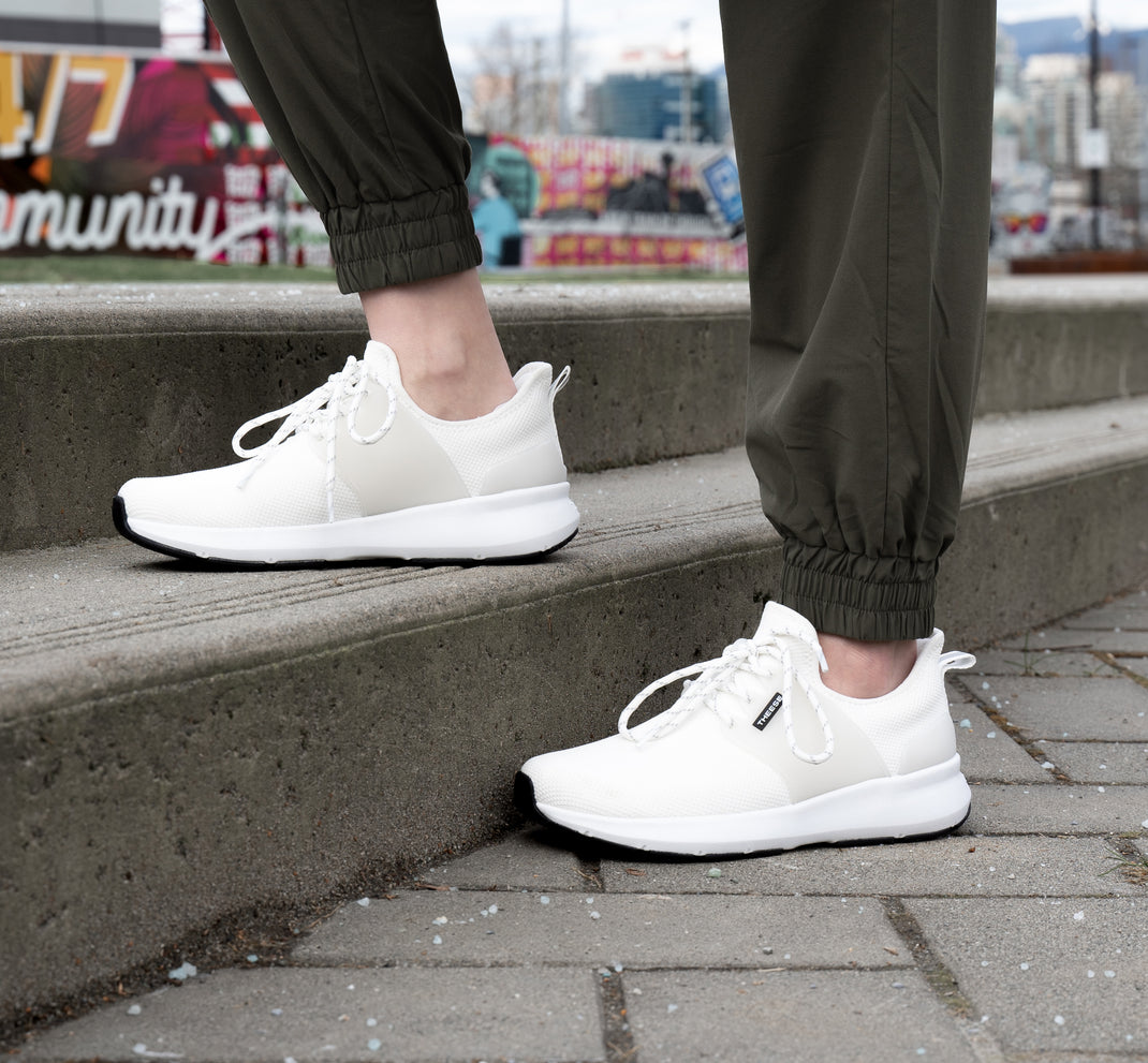 THEESE Women's Flow State Shoes - Vintage White | Comfort & Performance ...